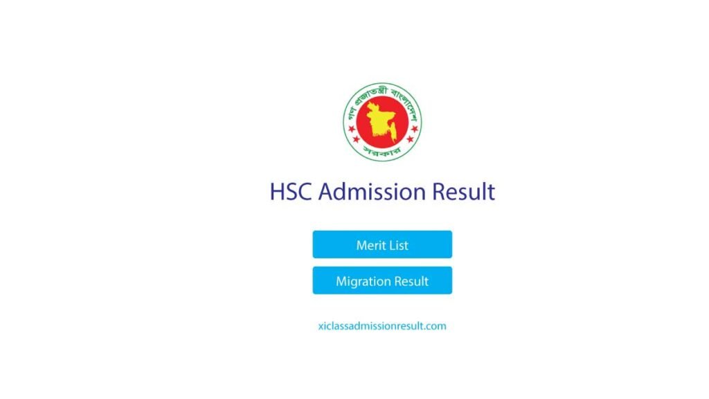 HSC Admission Result 2025 - 3rd Merit List - XI Class Admission Result
